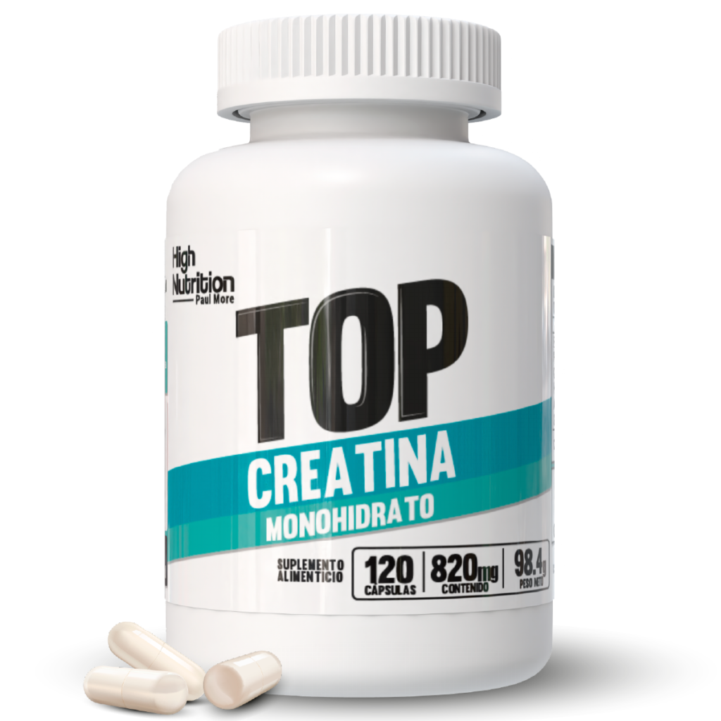 Creatina Monohidratada 820 mg – High Nutrition – Paul More
